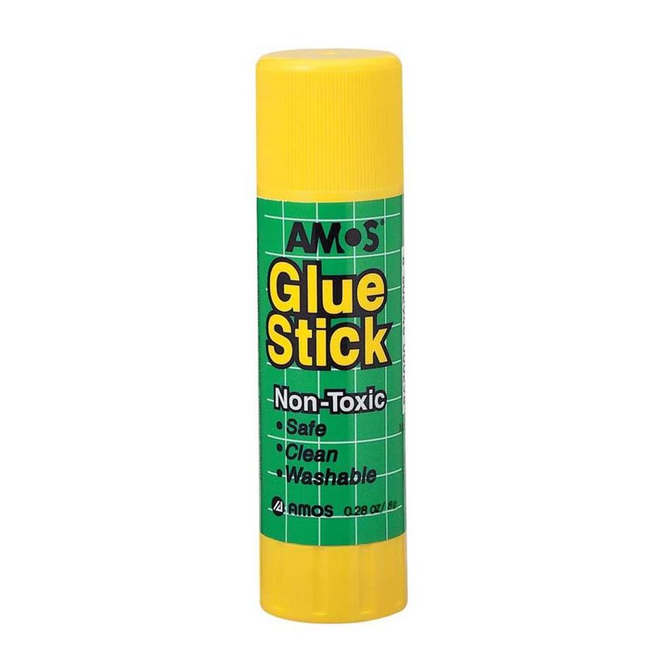 Glue Stick - Amos 8gm, Washable & Non-Toxic — Officecentre