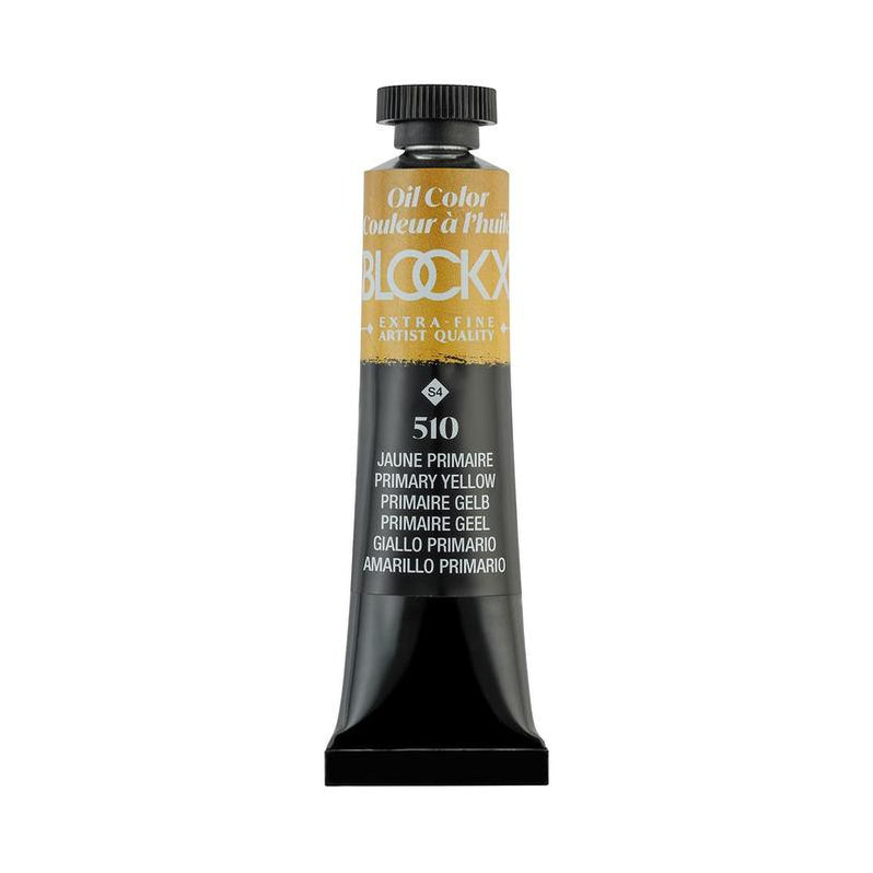 Oil Tube S4 510 - Blockx 20ml Primary Yellow C212510BXC — Officecentre