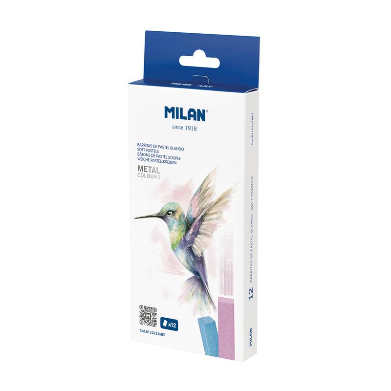 Soft Pastels 12 Pack - Milan Metallic Colours — Officecentre