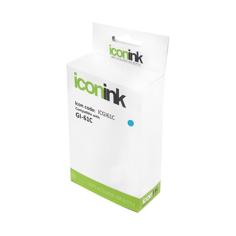 Cyan Ink Bottle - Okin Icon Compatible Canon GI61 — Officecentre