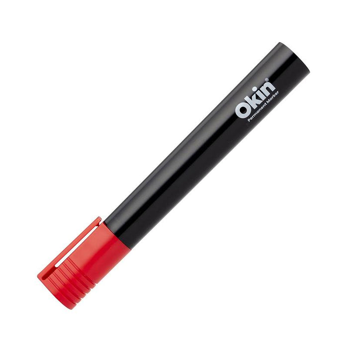 Permanent Marker Bullet Tip Red - Okin — Officecentre