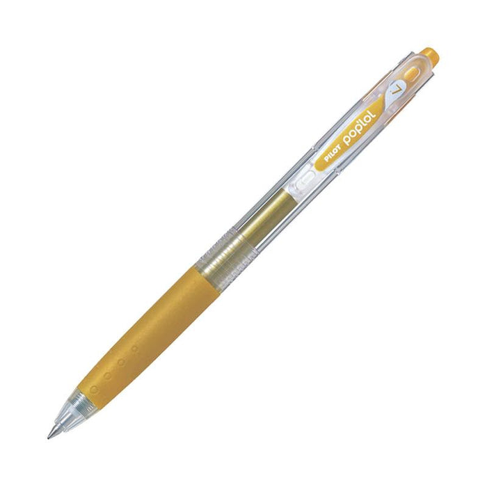 Pilot Pop'lol Gel Fine Gold Pen - Pilot Brand — Officecentre
