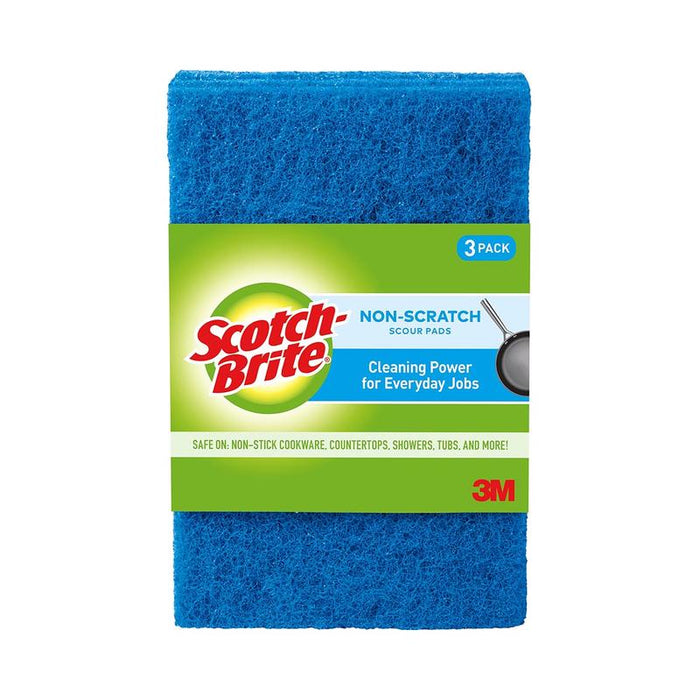 Non-Scratch Scouring Pad - Scotch-Brite Pack of 3 — Officecentre