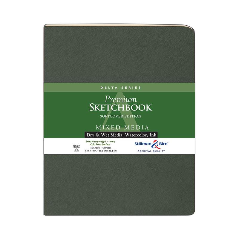 Delta Sketchbook - Stillman & Birn Softcover 270g 20.3x25.3cm ...