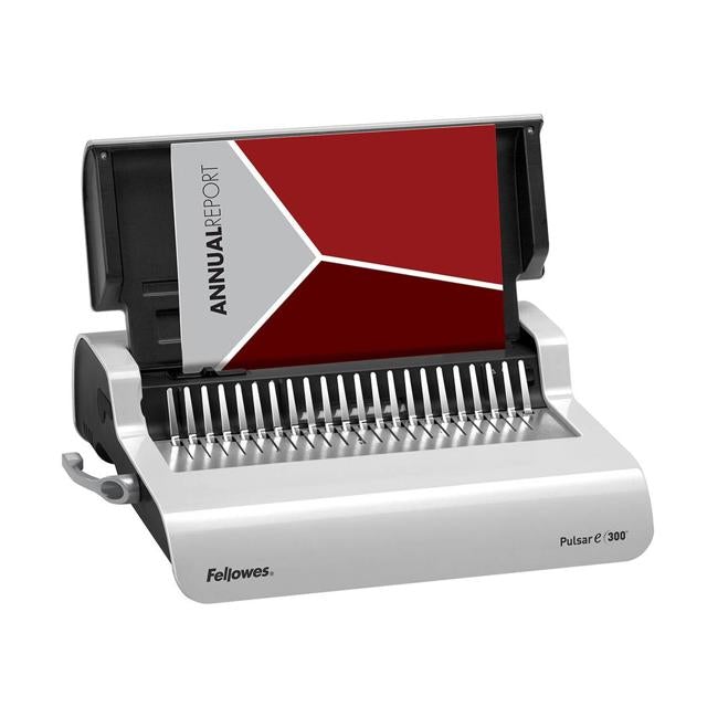 Fellowes Pulsar-E 300 Plastic Comb Binding Machine — Officecentre