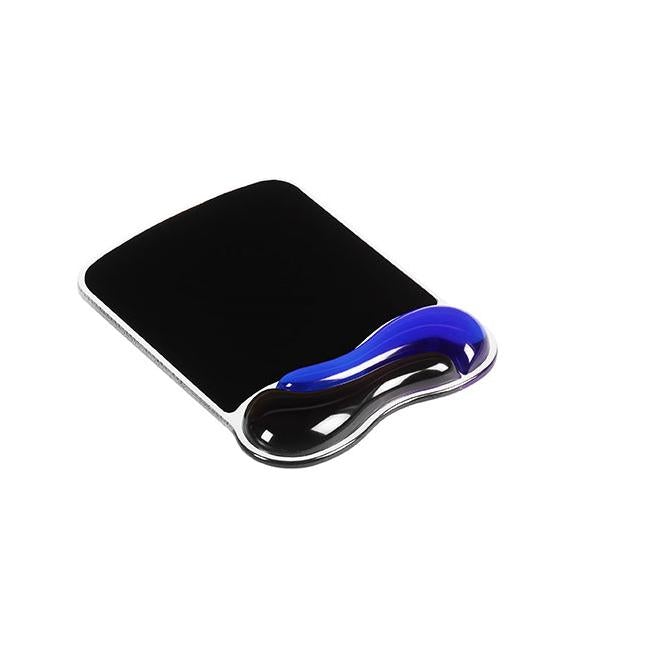 Kensington gel series mouse pad- blue/black — Officecentre