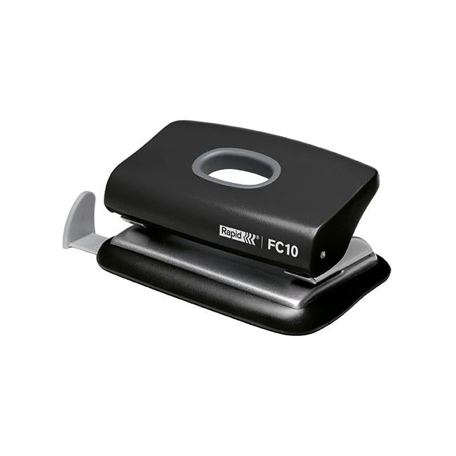 Rapid punch 2h 10 sheet fc10 black — Officecentre